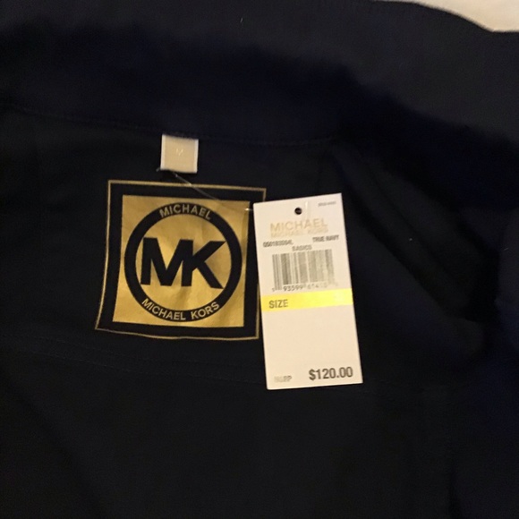 Michael Kors | Jackets & Coats | Michael Kors True Navy Basics Crop ...